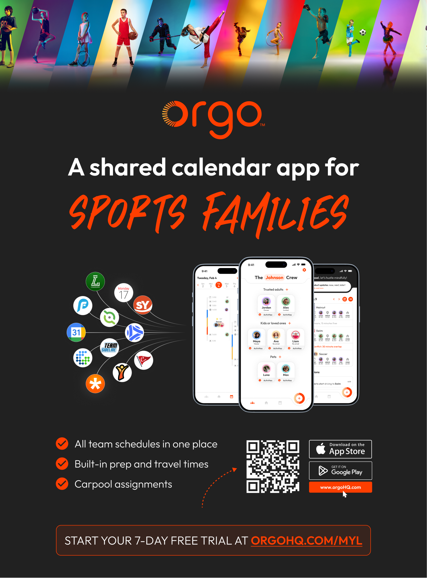 MYL Announces Partnership with Orgo | Mass Youth Lax